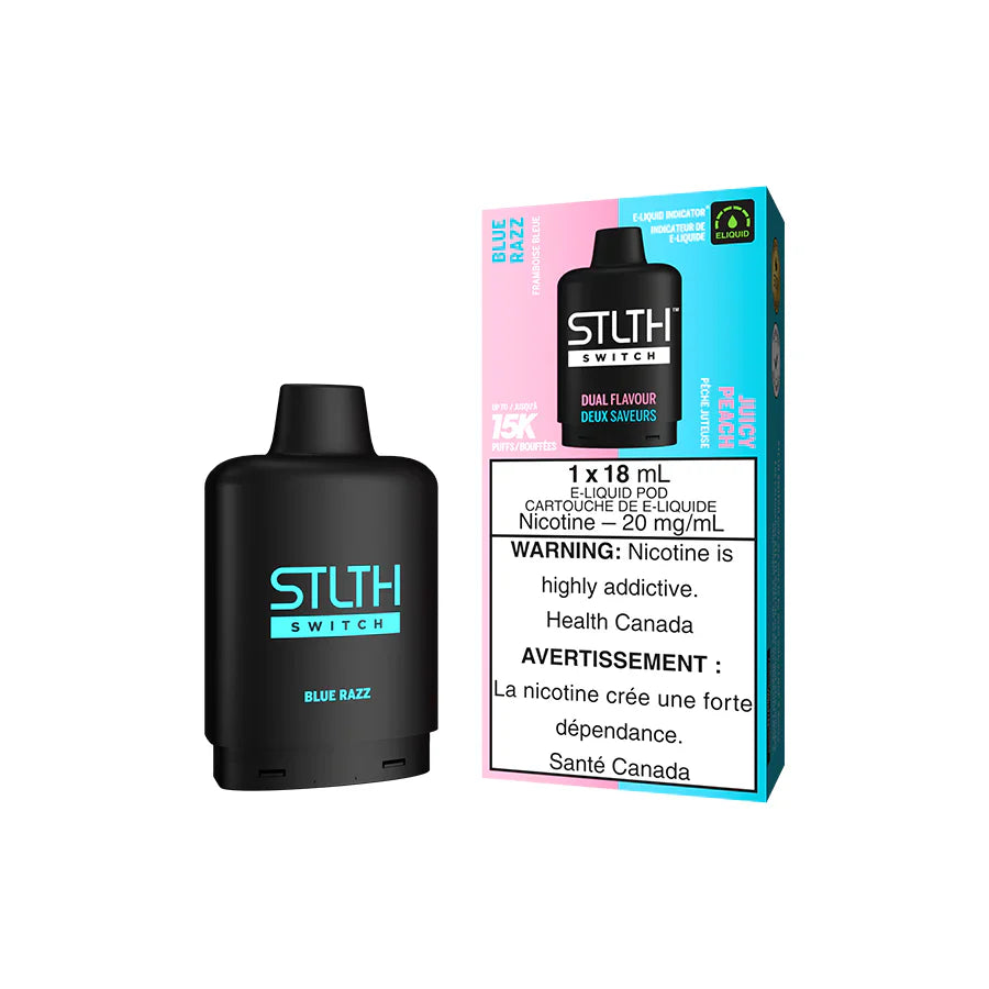 STLTH SWITCH Pods - 15k - Dual Flavour - 15000 Puffs – Quality Vapes