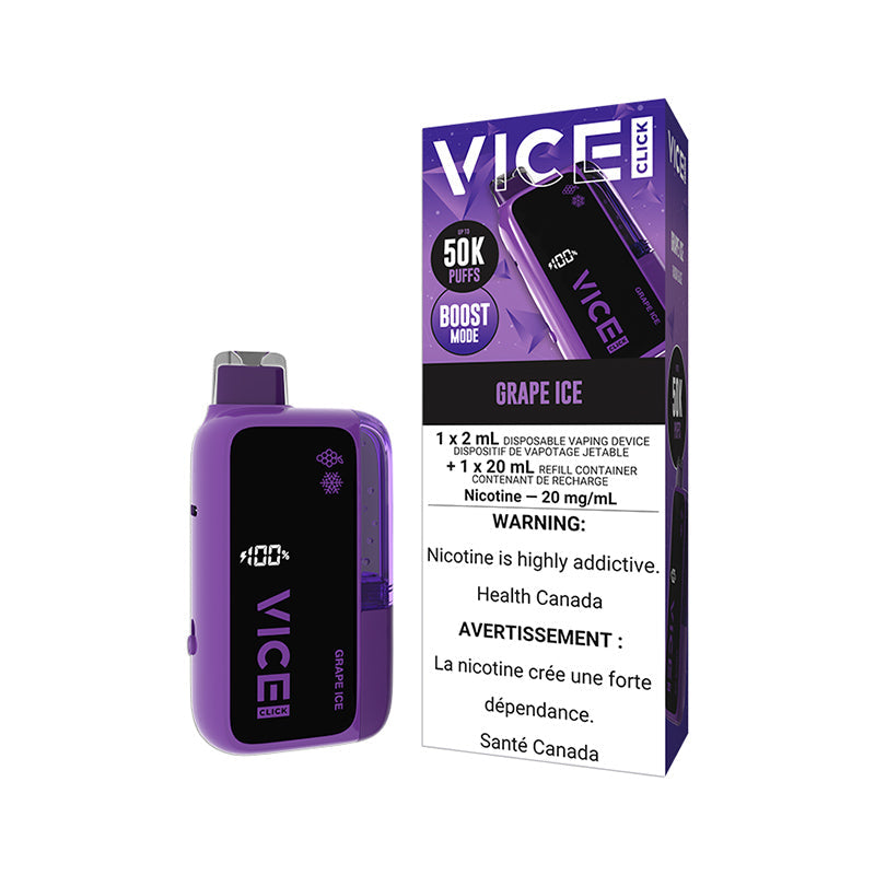 VICE CLICK | 50000 Puffs | Disposable Vape – Quality Vapes