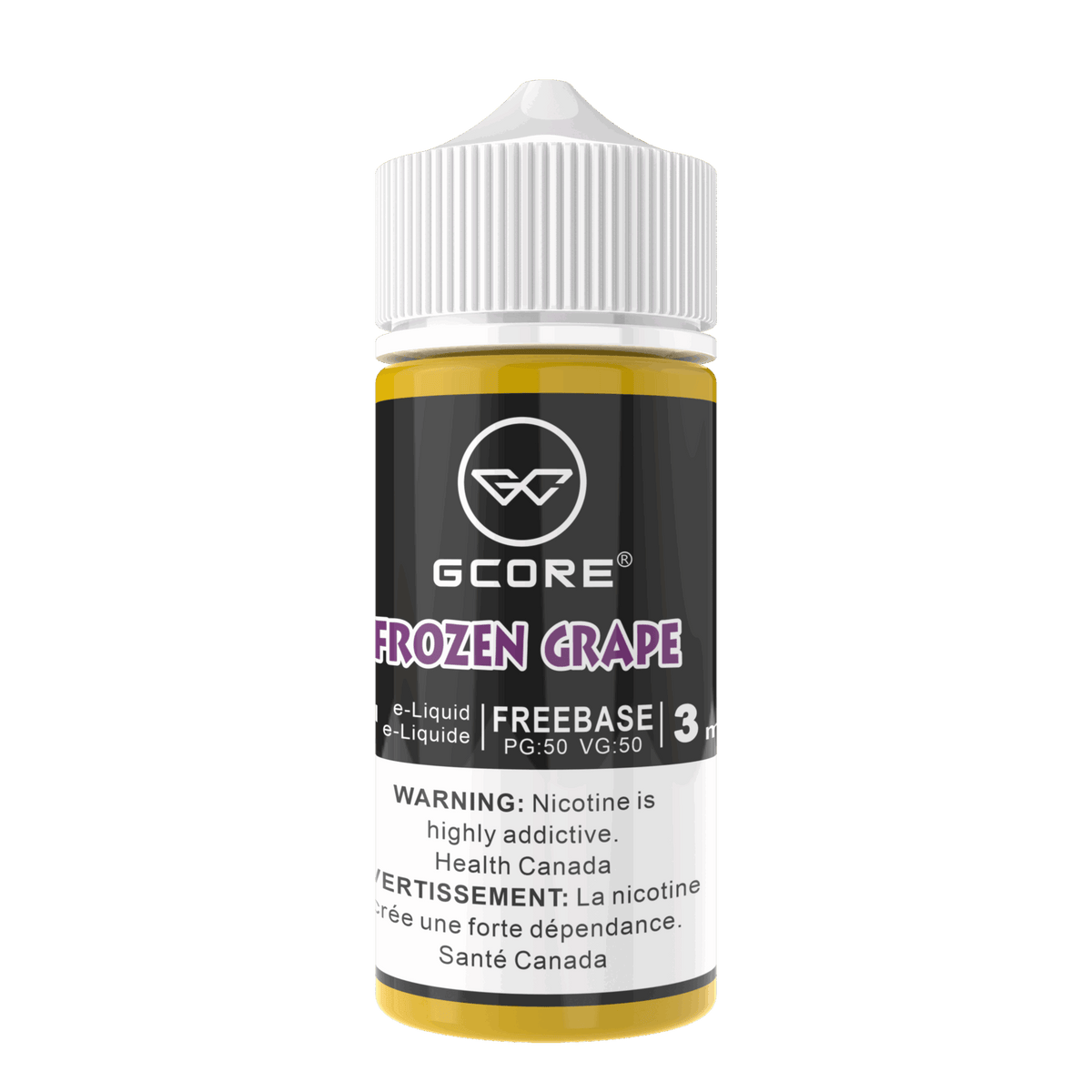 GCORE 100mL Freebase Vape Juice - Frozen Grape – Quality Vapes