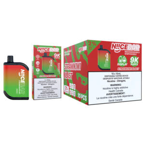 StrawKiwi Blast - Niice Bar 9k Disposable – Quality Vapes