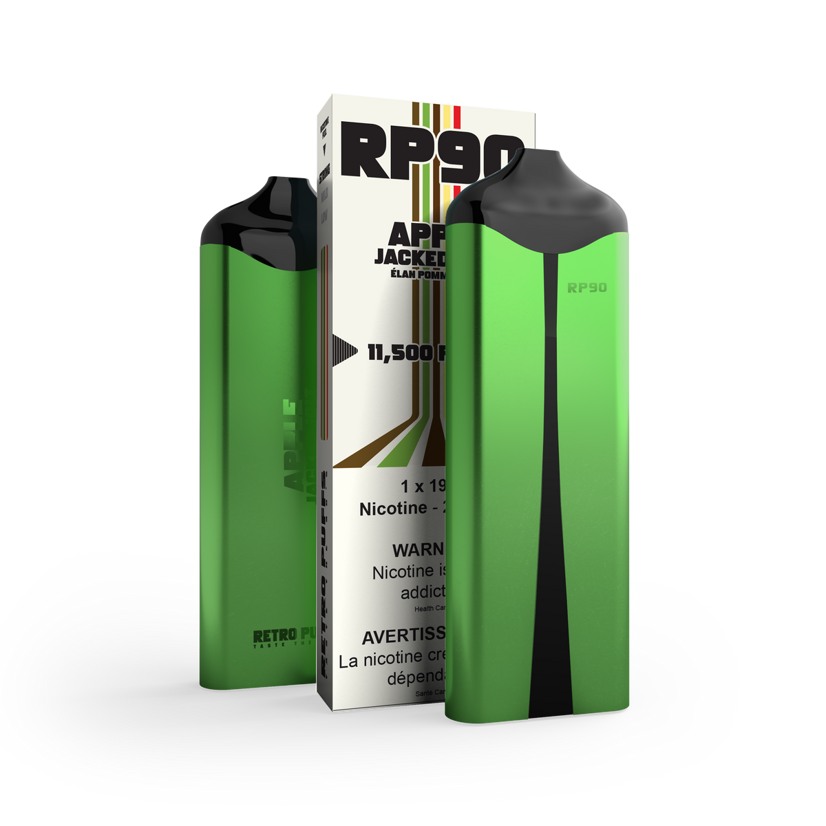 Boosted RP90 Disposable Vape - Apple Jacked Jolt – Quality Vapes