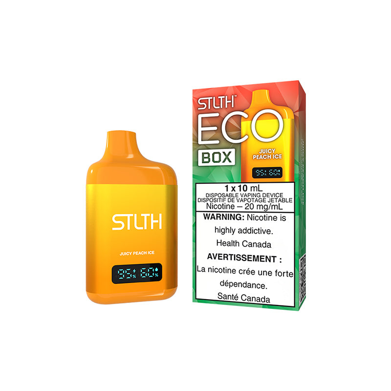 Stlth Eco Box Disposable - JUICY PEACH ICE – Quality Vapes