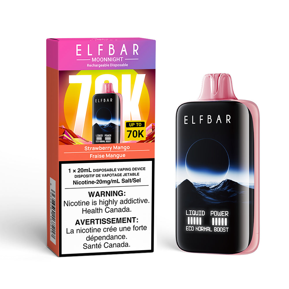 Strawberry Mango – ELF BAR 70K Disposable Vape – Quality Vapes