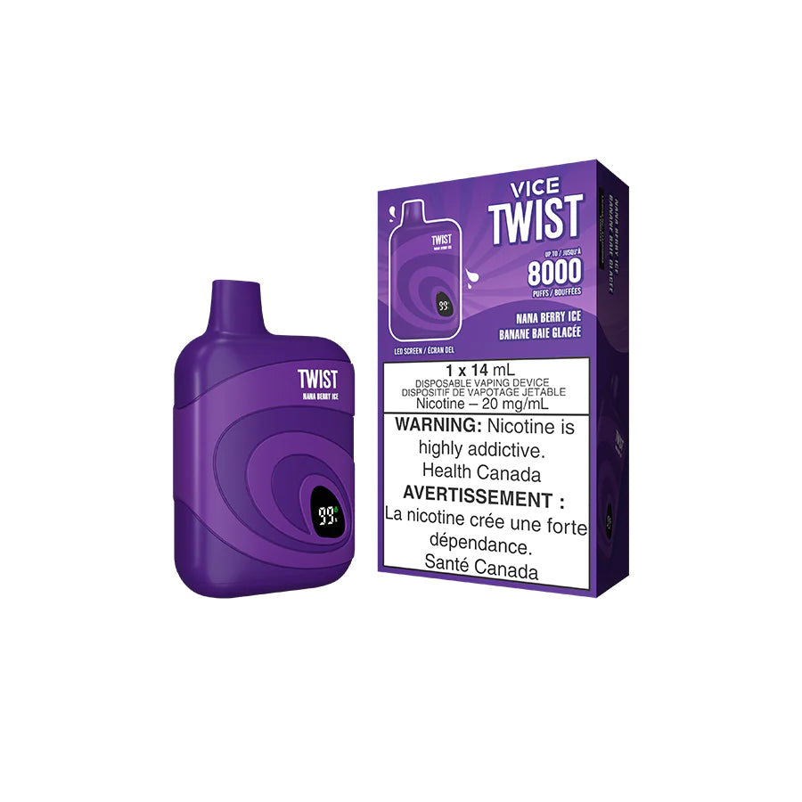 VICE TWIST 8k NANA BERRY ICE - Creamy Berry Perfection| Quality Vapes