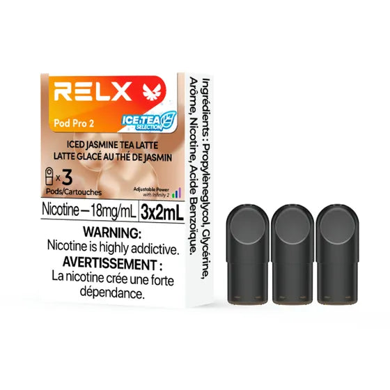 RELX Pod Pro 2 - Iced Jasmine Tea Latte – Quality Vapes