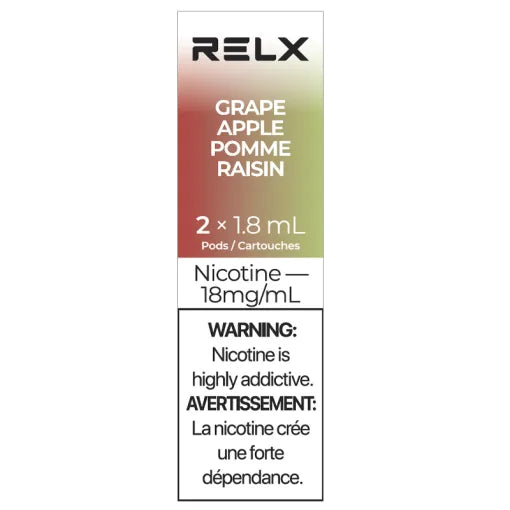 RELX Pods Pro - Grape Apple (2 Packs) – Quality Vapes