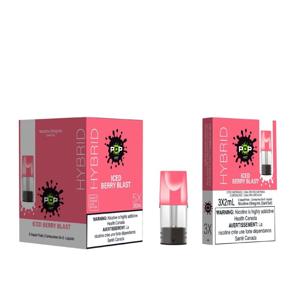 ICED BERRY BLAST - POP HIT HYBRID PODS – Quality Vapes
